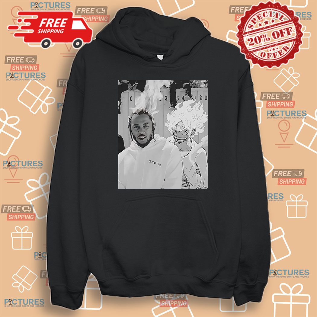 Kendrick Lamar Monkey D Luffy Dreamers Anime Rapper Shirt ...