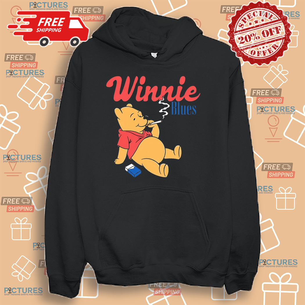 Pooh Bear Smoking Winnie Blues Shirt • Picturestees Clothing LLC