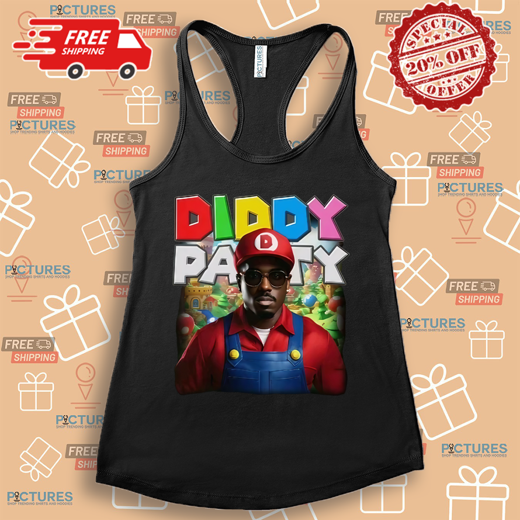Mario Diddy Party Shirt - Picturestees Clothing LLC
