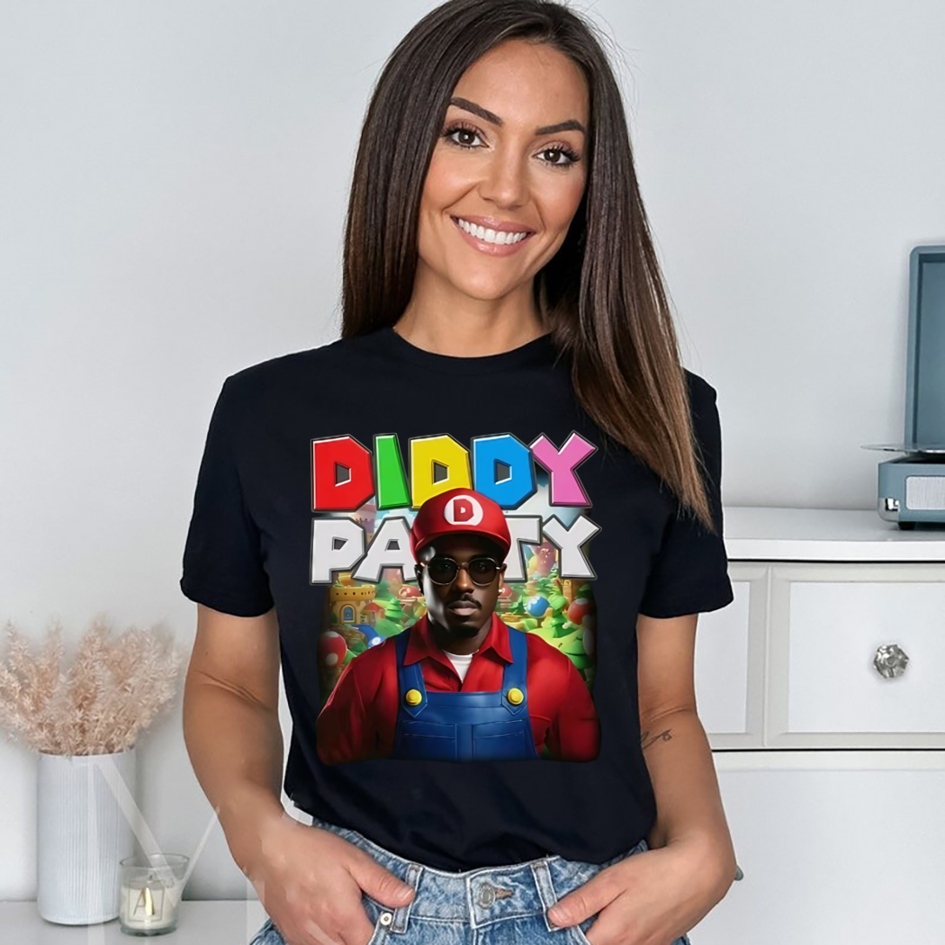 Mario Diddy Party Shirt • Picturestees Clothing LLC