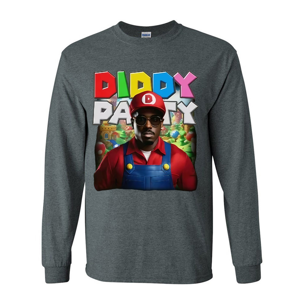 Mario Diddy Party Shirt • Picturestees Clothing LLC