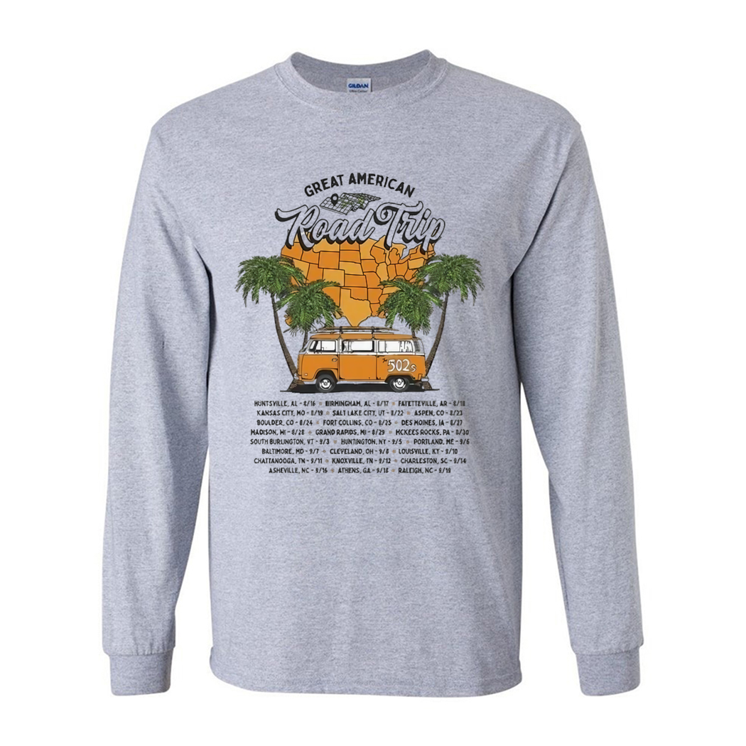 The 502s 2024 Summer Tour Great American Road Trip Shirt • Picturestees ...