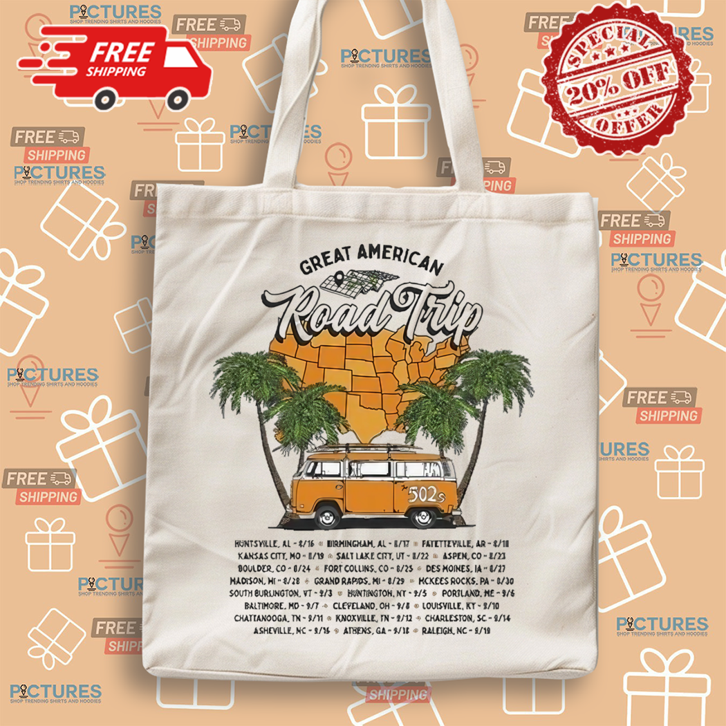 The 502s 2024 Summer Tour Great American Road Trip Shirt • Picturestees ...