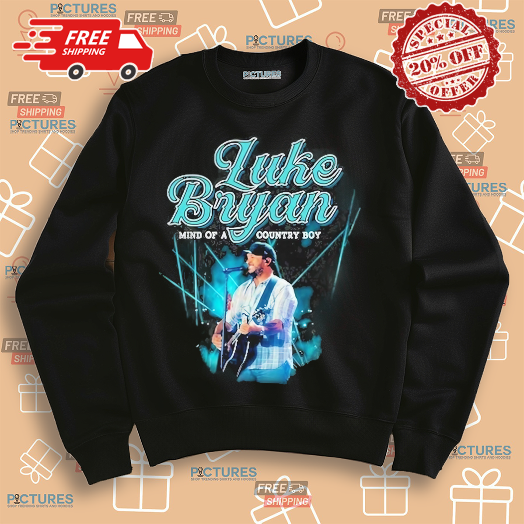 Luke Bryan Mind Of A Country Boy Tour 2024 Shirt • Picturestees ...