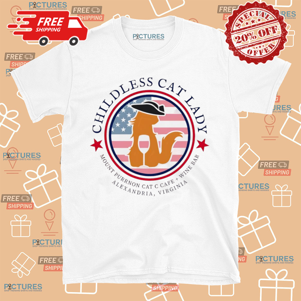 Childless Cat Lady Mount Purrnon Cat Cafe Shirt • Picturestees Clothing LLC