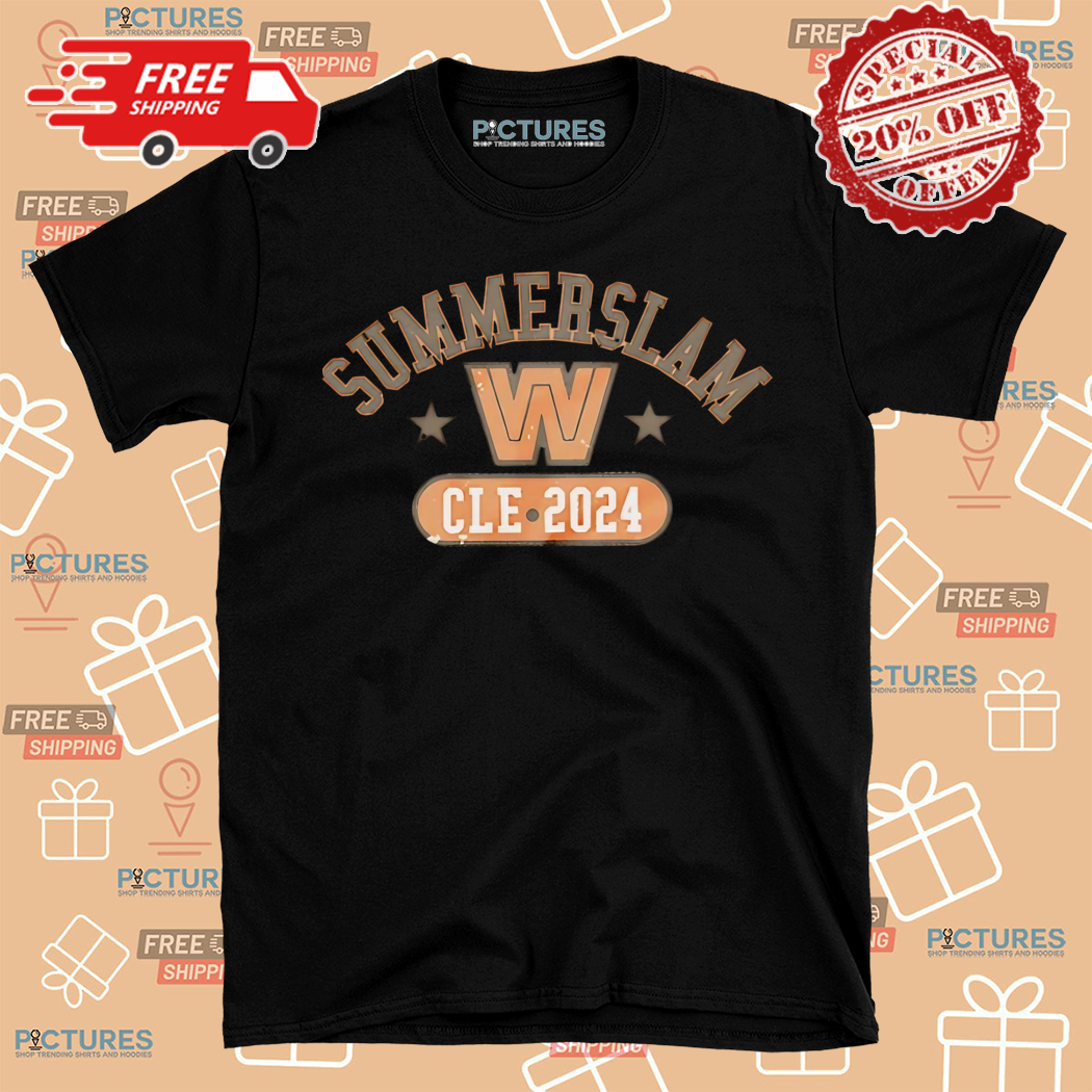 WWE SummerSlam Cleveland 2024 Shirt • Picturestees Clothing LLC