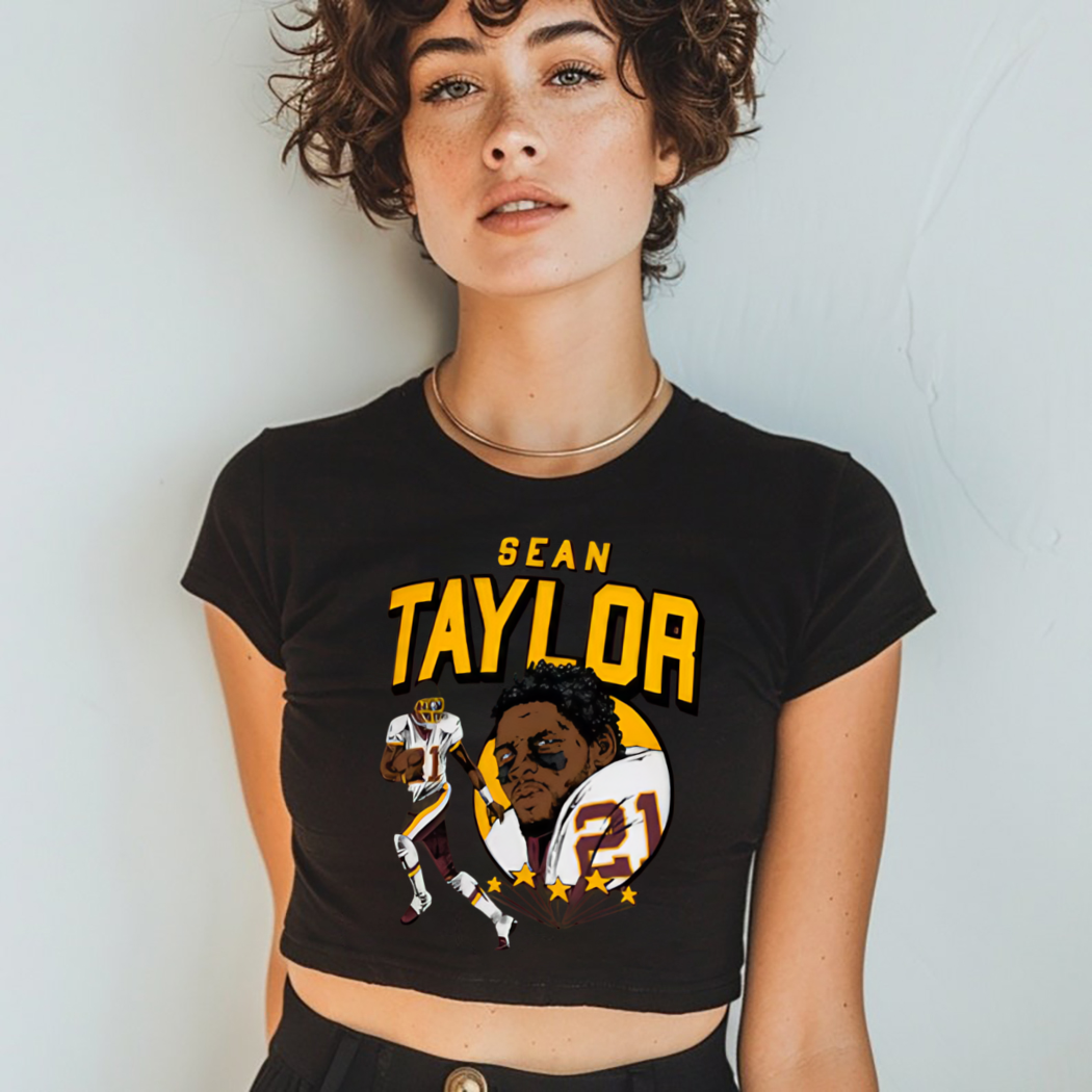 Sean Taylor Washington Commanders Homage Caricature Retired Shirt ...