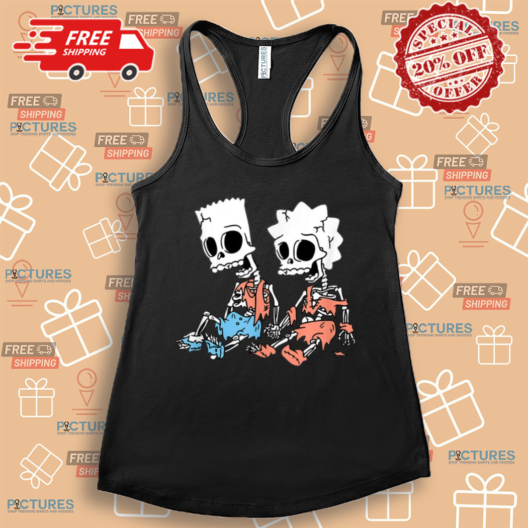 The Simpsons Bart And Lisa Skeletons Treehouse Of Horror Halloween 2024 ...