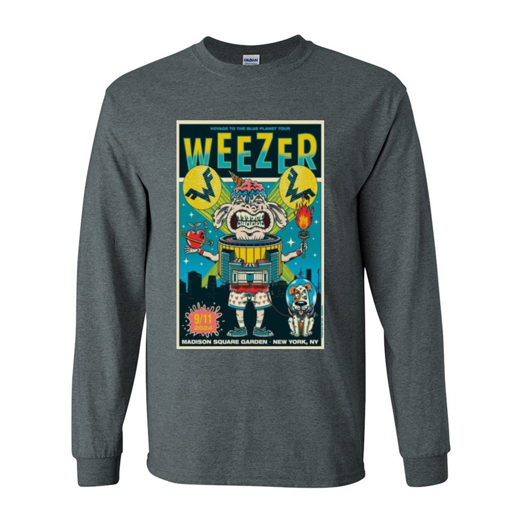 Weezer Voyage To The Blue Planet Tour 2024 Shirt • Picturestees ...