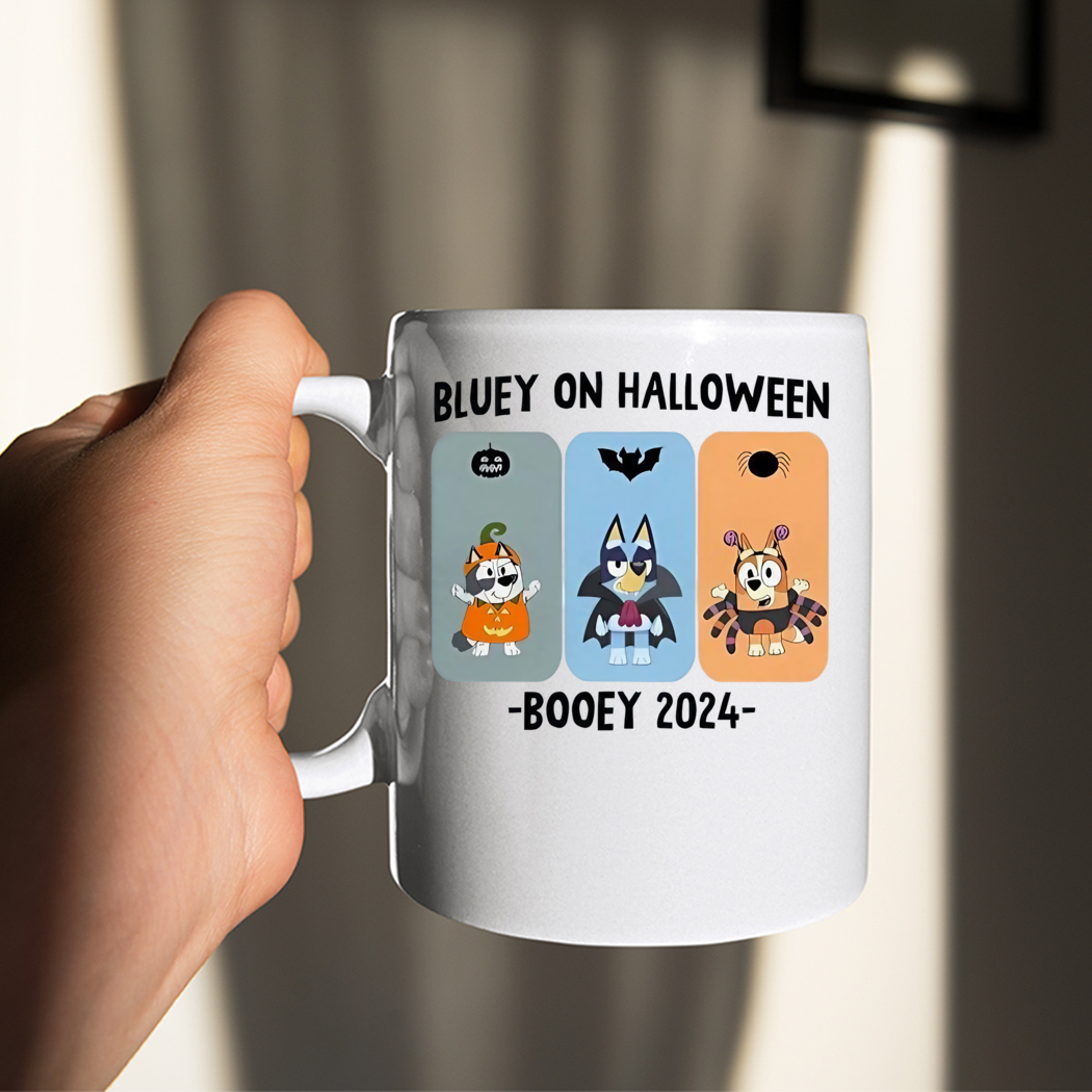Bluey On Halloween Booey 2024 Shirt - Picturestees Clothing LLC