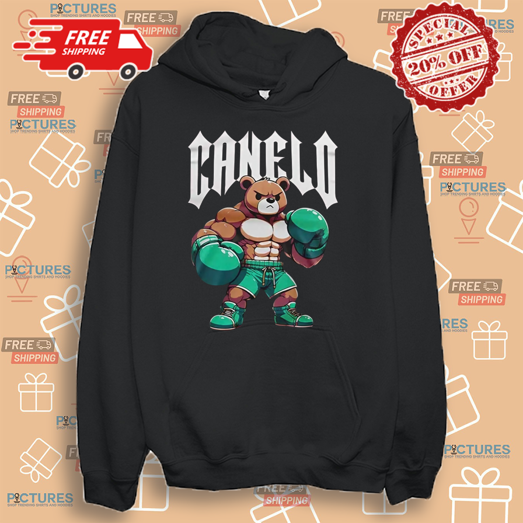 Canelo Alvarez Bear front - Picturestees Clothing LLC