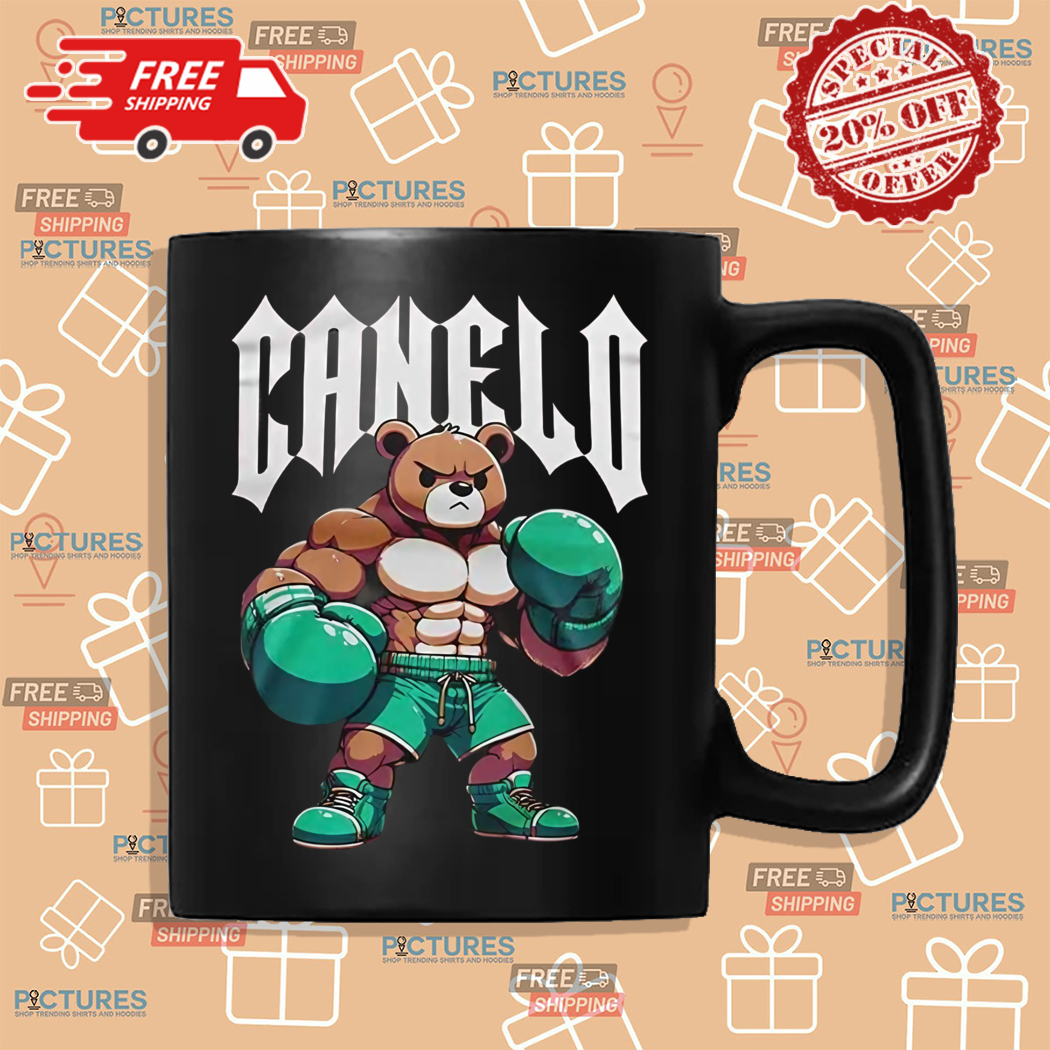 Canelo Alvarez Bear front - Picturestees Clothing LLC