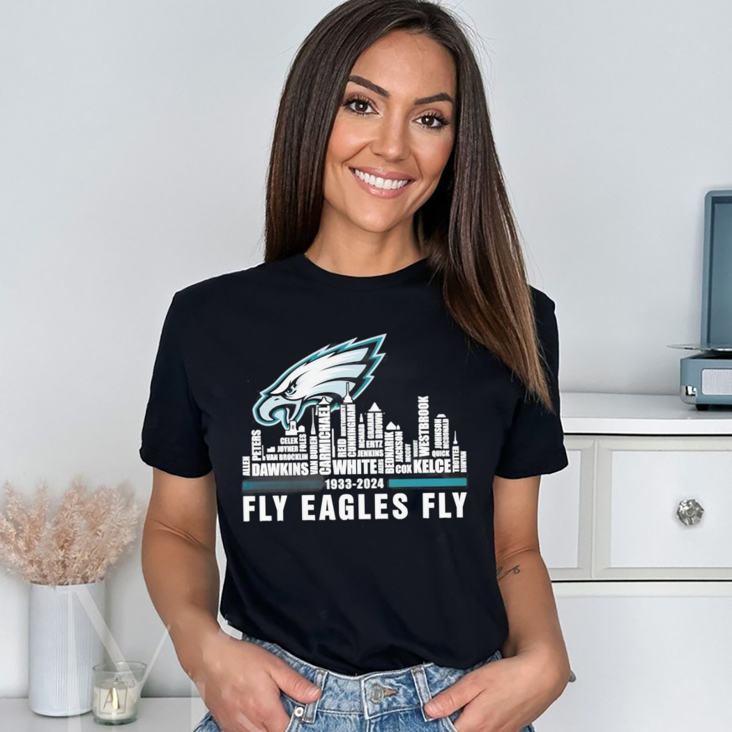Philadelphia Eagles Fly 1933 2024 Logo City Shirt • Picturestees ...