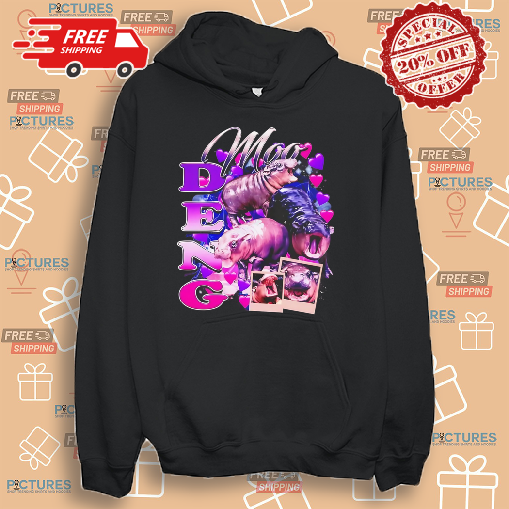 Tiny Hippo Moo Deng Vintage Bootleg Shirt • Picturestees Clothing LLC