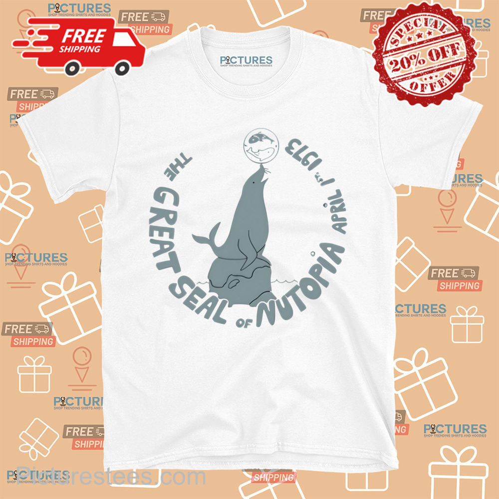 Johnlennon The Great Seal Of Nutopia April 1st 1973 Shirt ...