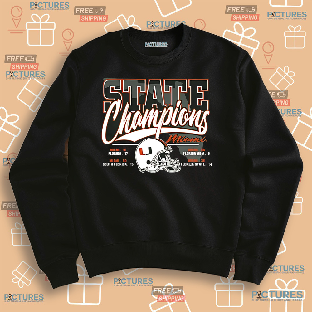 🚛Free Delivery: 📣SaleOff 20% Miami Hurricanes 2024 State Champions ...