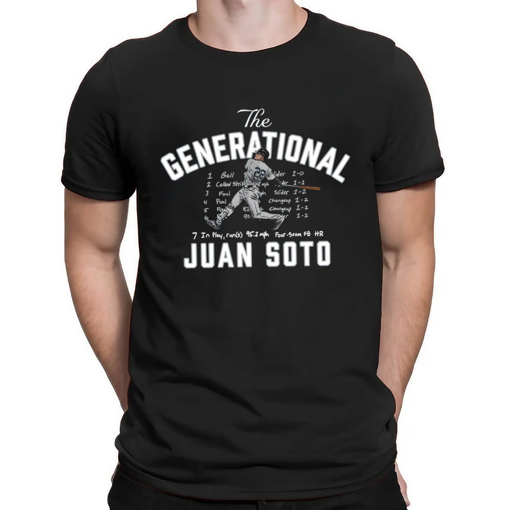 The Generational Juan Soto New York Yankees Shirt • Picturestees ...