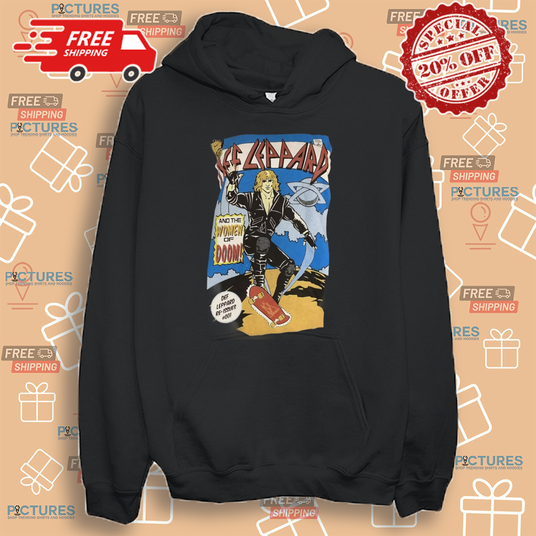 New Def Leopard And The Women Of Doom Comic Shirt • Picturestees ...