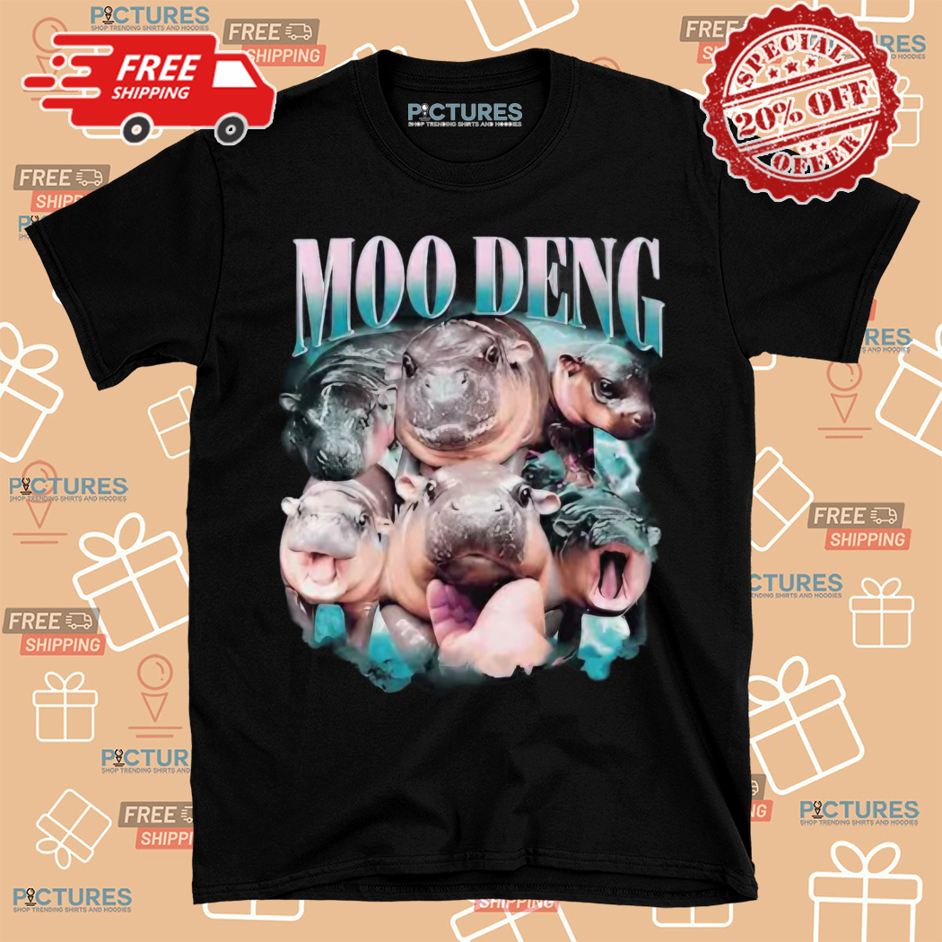 Moo Deng Baby Pygmy Hippo Shirt • Picturestees Clothing LLC