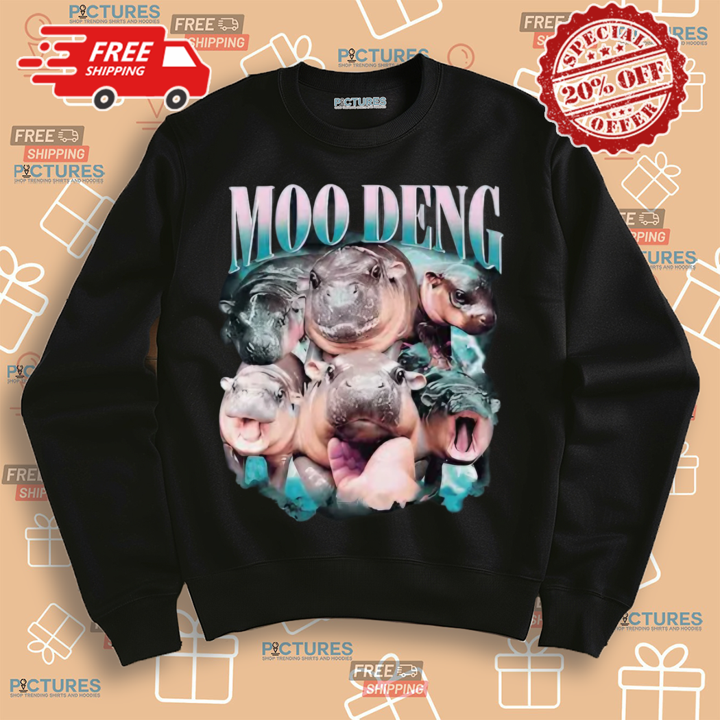 Moo Deng Baby Pygmy Hippo Shirt • Picturestees Clothing LLC