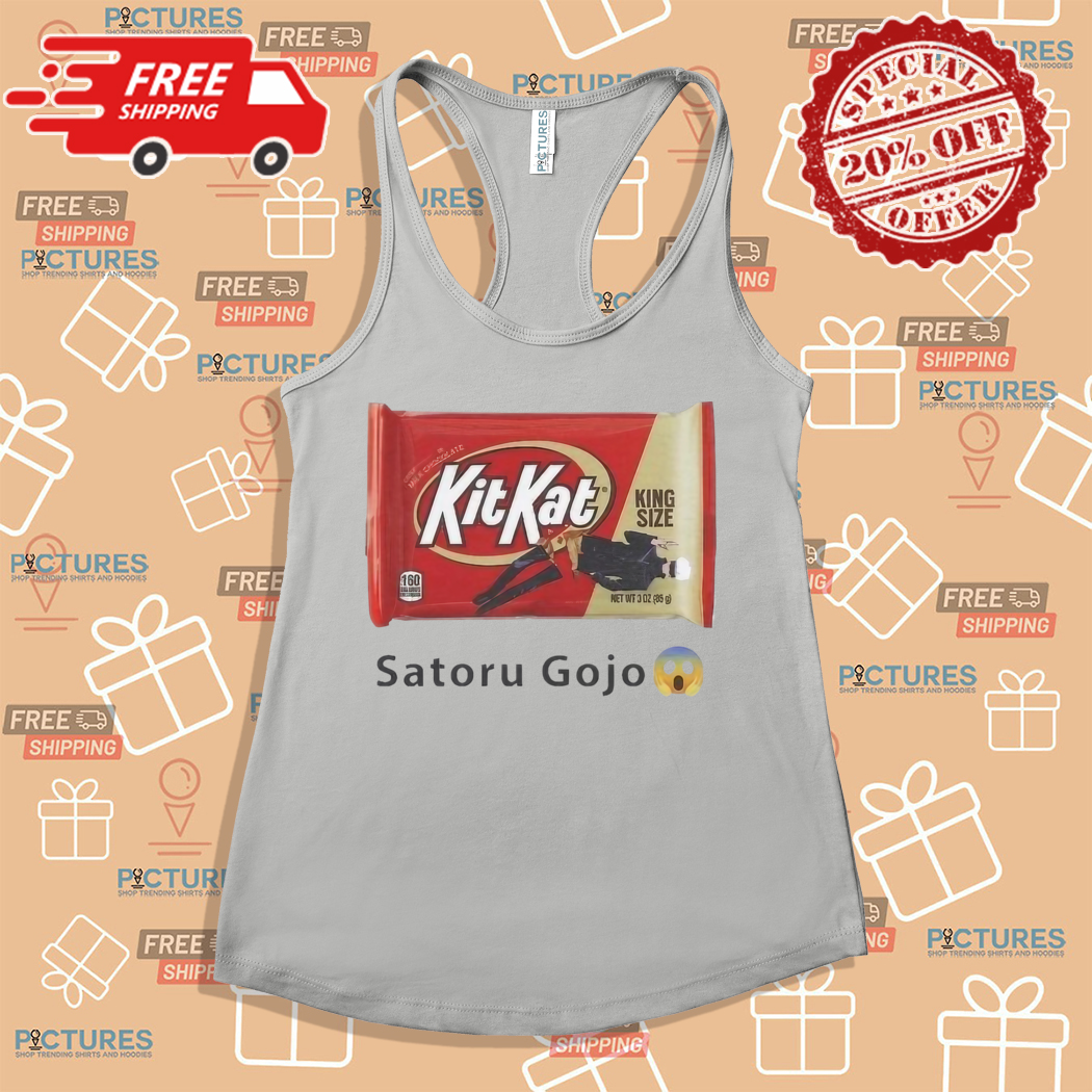 Satoru Gojo Kit Kat Shirt • Picturestees Clothing LLC