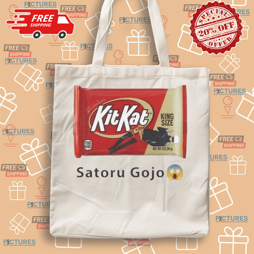 Satoru Gojo Kit Kat Shirt • Picturestees Clothing LLC