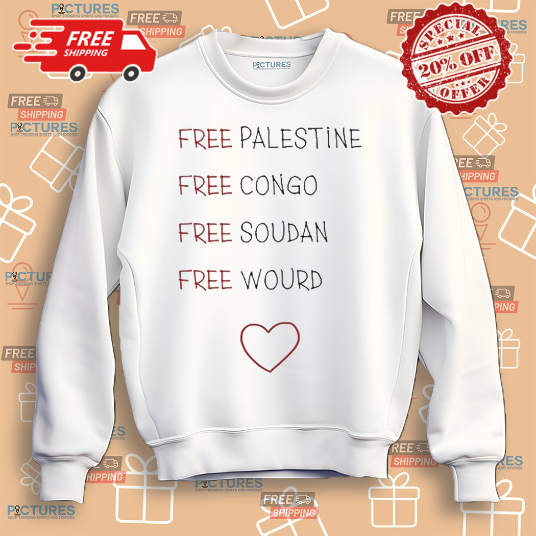Guaranteed Christmas delivery X Sale 20% Yannou Wearing Free Palestine ...