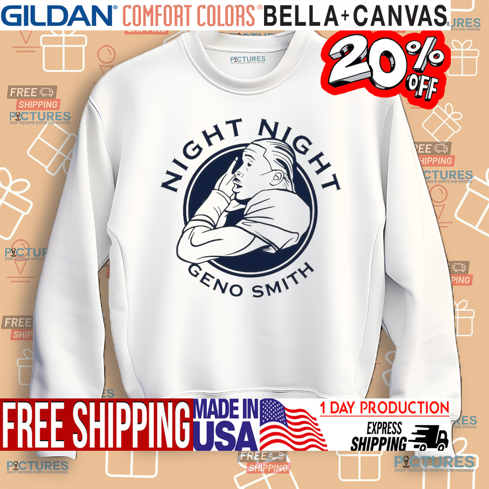 Geno Smith Night Night Shirt • Picturestees Clothing LLC