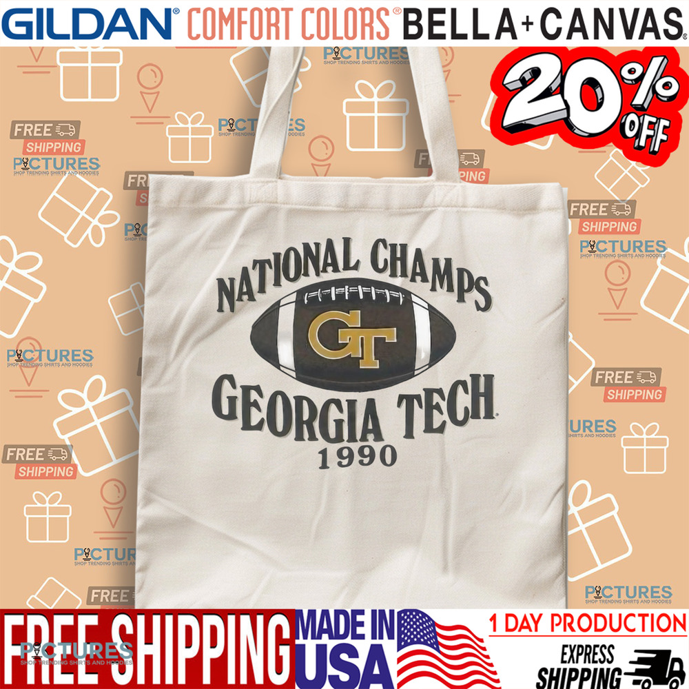 Georgia Tech National Champions 1990 Shirt • Picturestees Clothing LLC