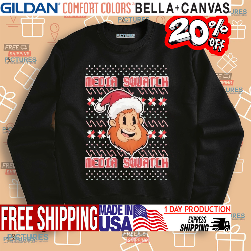 Media Squatch Media Squatch Christmas Time Shirt • Picturestees Clothing LLC