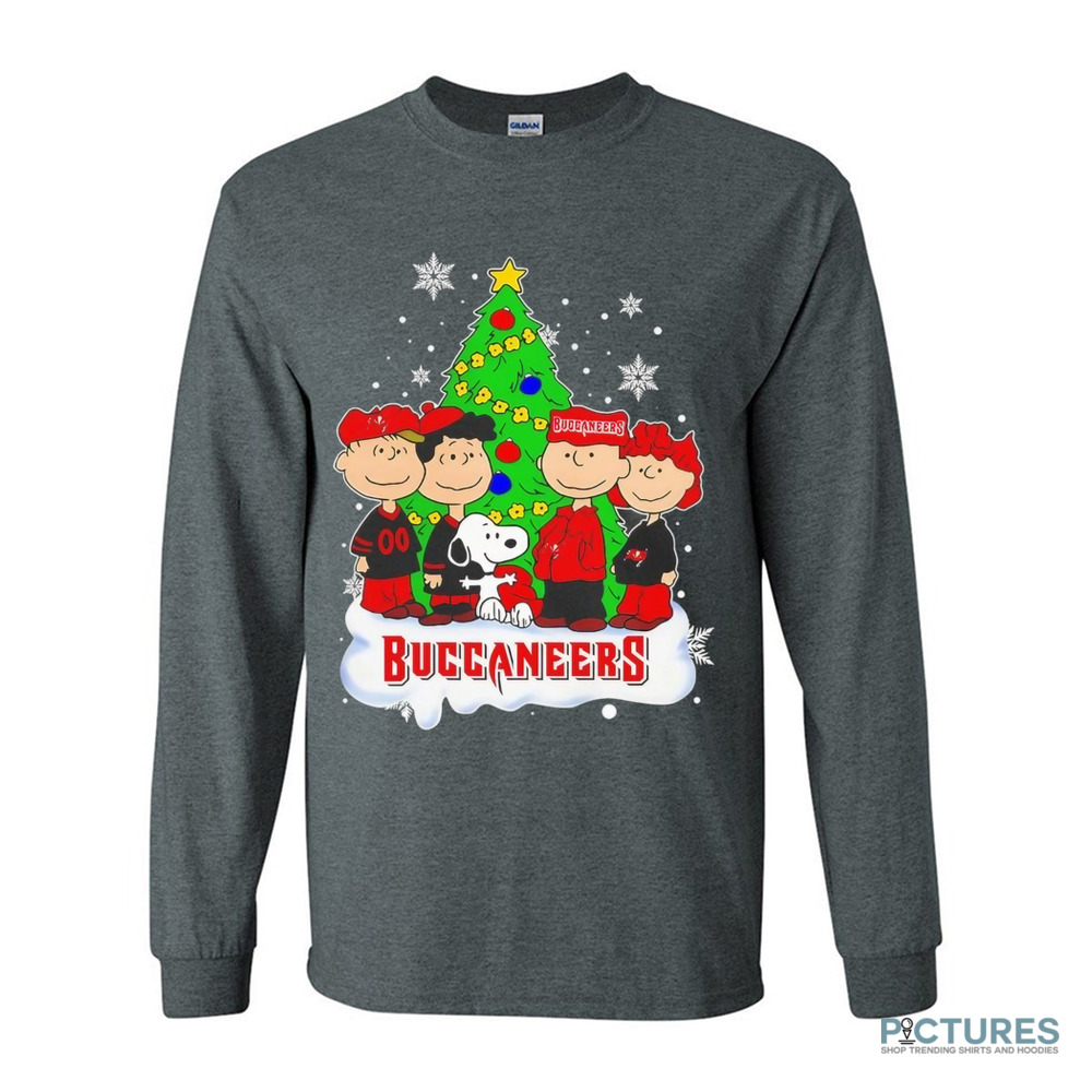 Peanuts Characters Tampa Bay Buccaneers Christmas Tree Shirt ...