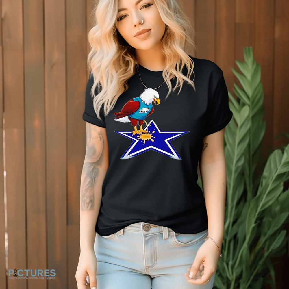 Philadelphia Eagles Mascot Pee Dallas Cowboys Logo Shirt • Picturestees ...