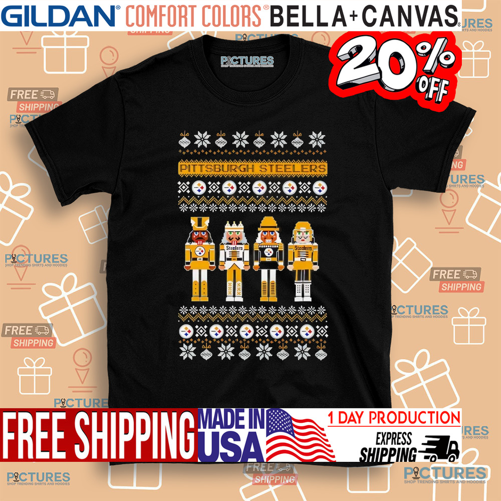 Pittsburgh Steelers Holiday Nutcracker Ugly Christmas Shirt ...