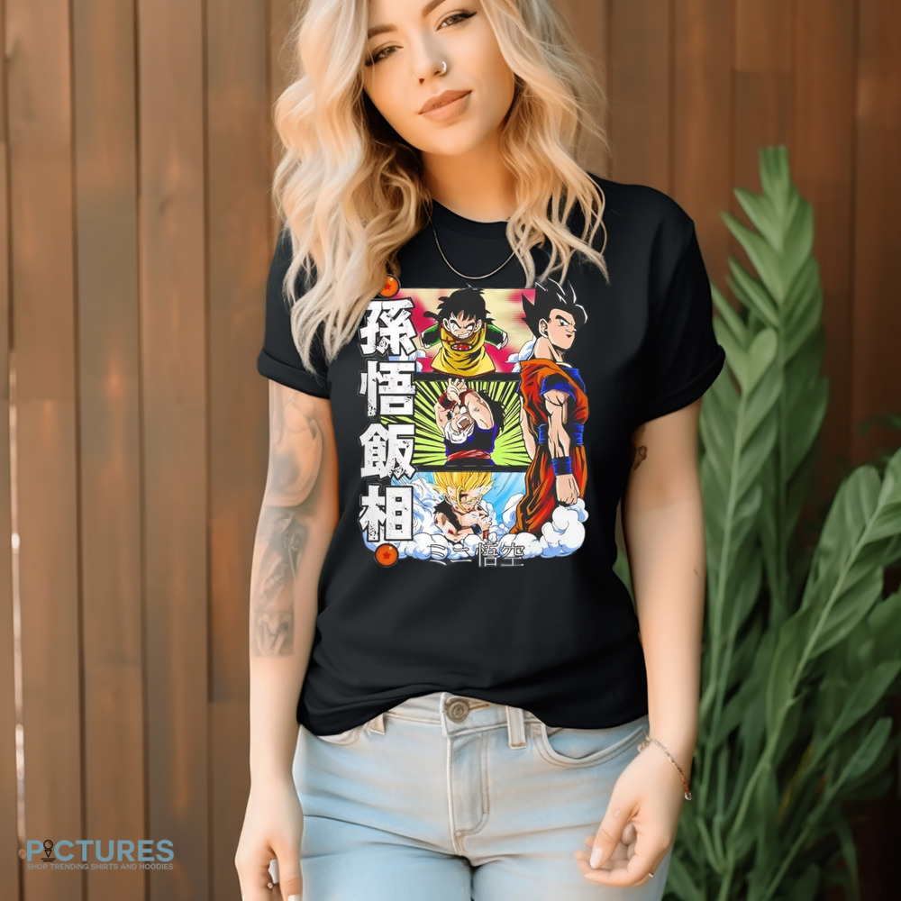 The Ages Of Gohan Dragon Ball Z Cartoon Shirt • Picturestees Clothing LLC