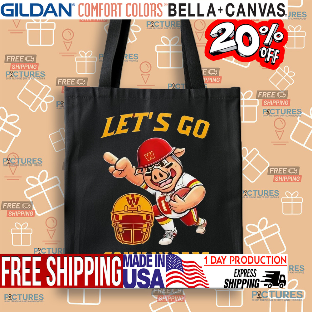 Washington Commanders Let Go Commanders Mascot Shirt • Picturestees ...