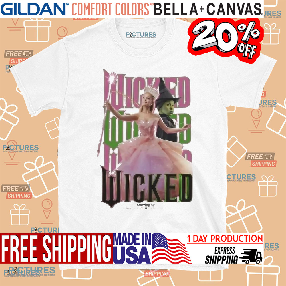 Wicked 2024 Movie Musical Wicked Wizard Movie Shirt • Picturestees ...