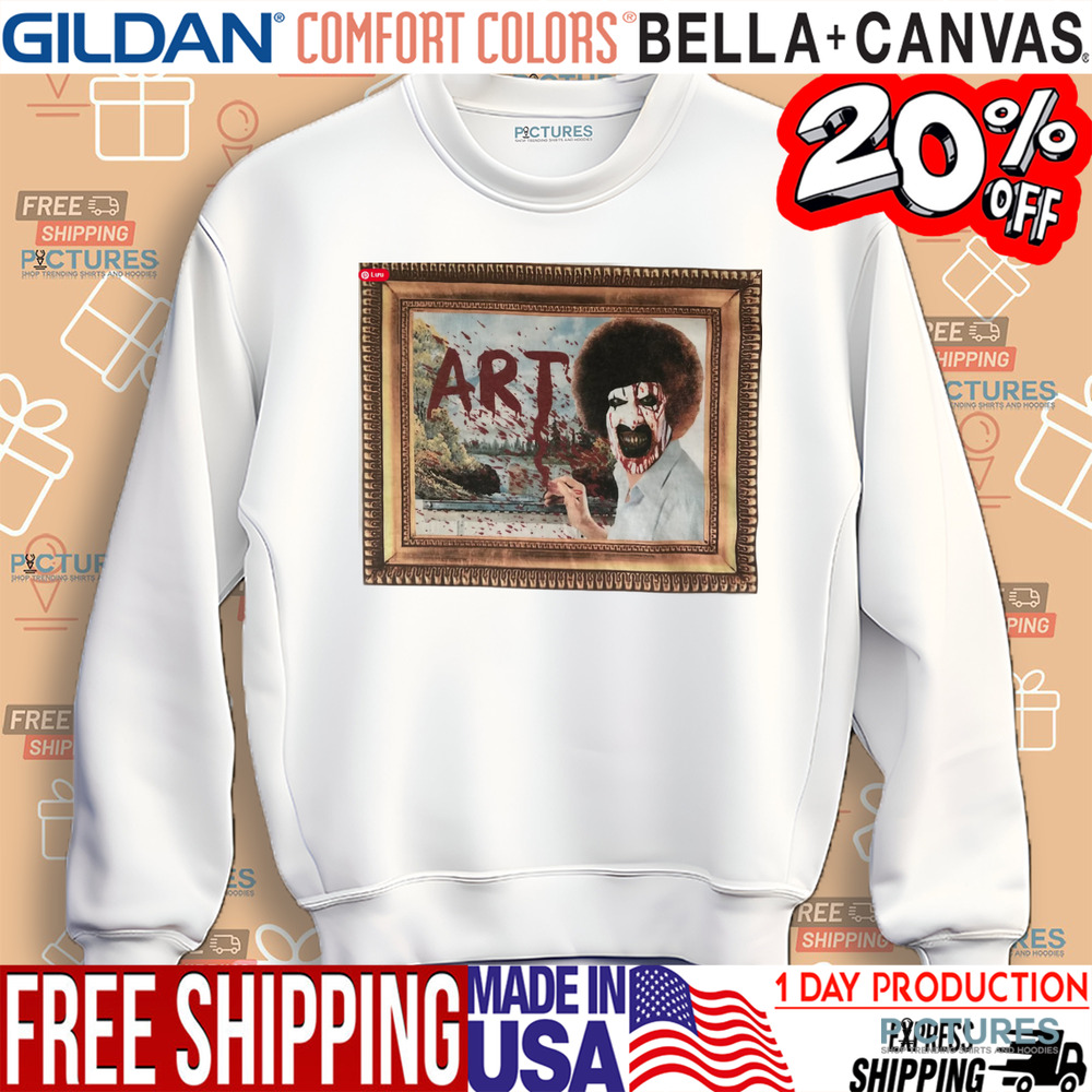 Art Horror Gory White Shirt • Picturestees Clothing LLC