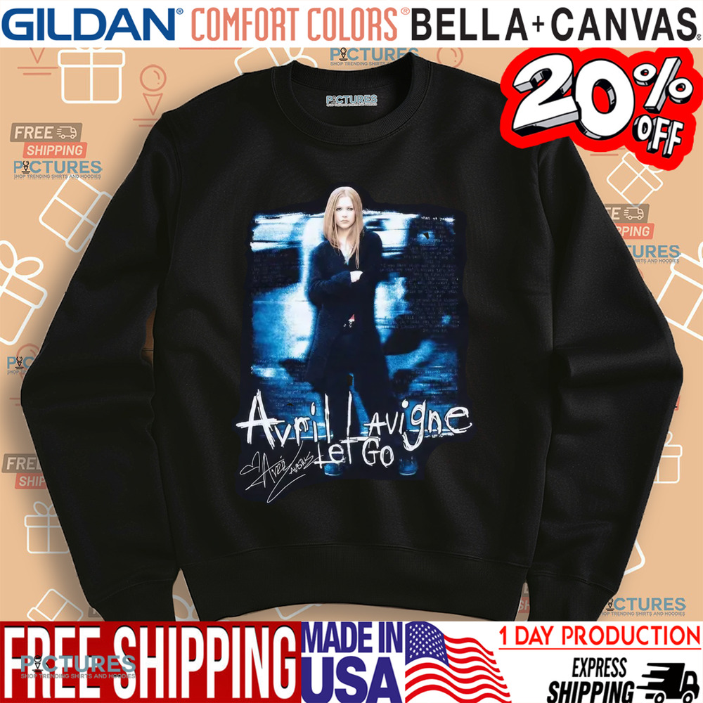 Avril Lavigne Let Go Album Cover Shirt • Picturestees Clothing LLC