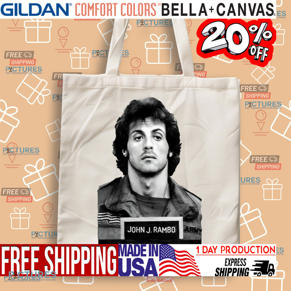 🚛Free Delivery: 📣SaleOff 20% Bo Loudon Wearing John J Rambo Mugshot ...