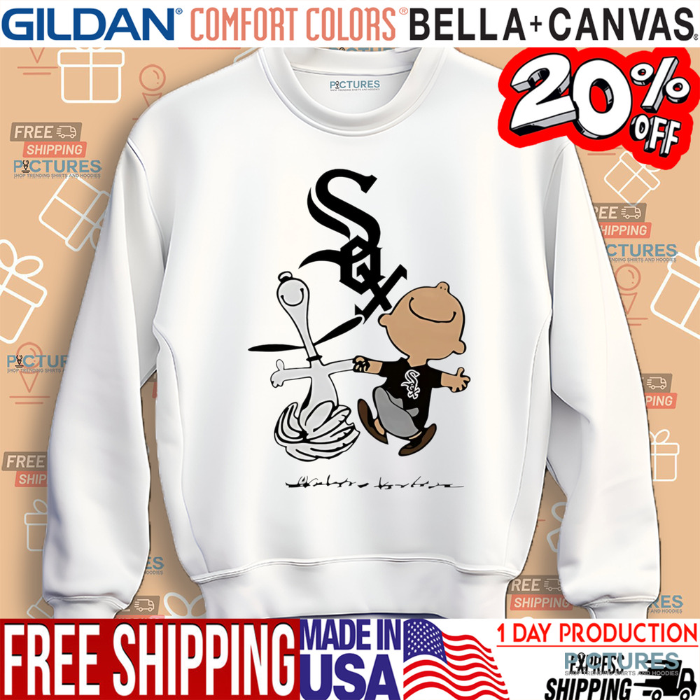 Chicago White Sox Mlb Snoopy And Charlie Brown Shirt • Picturestees ...