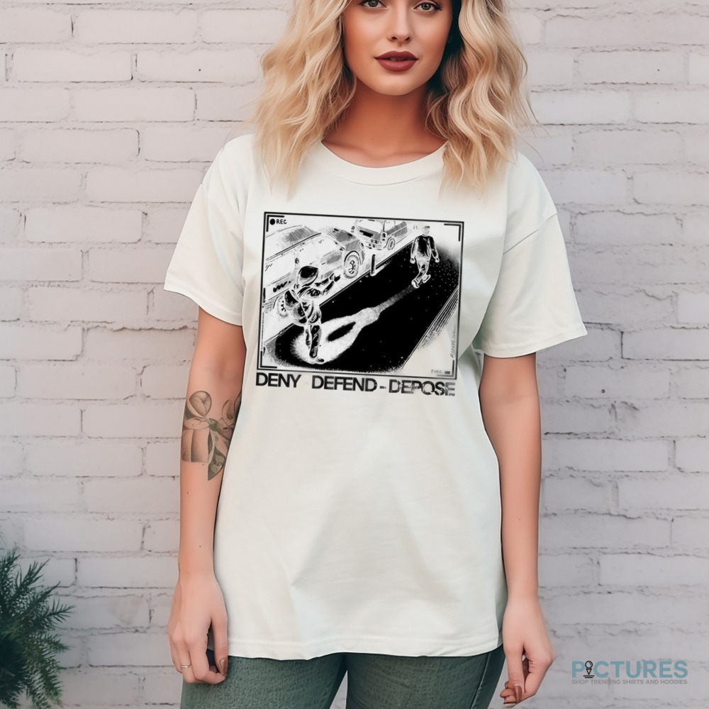 Deny Defend Depose Black And White Shirt • Picturestees Clothing LLC