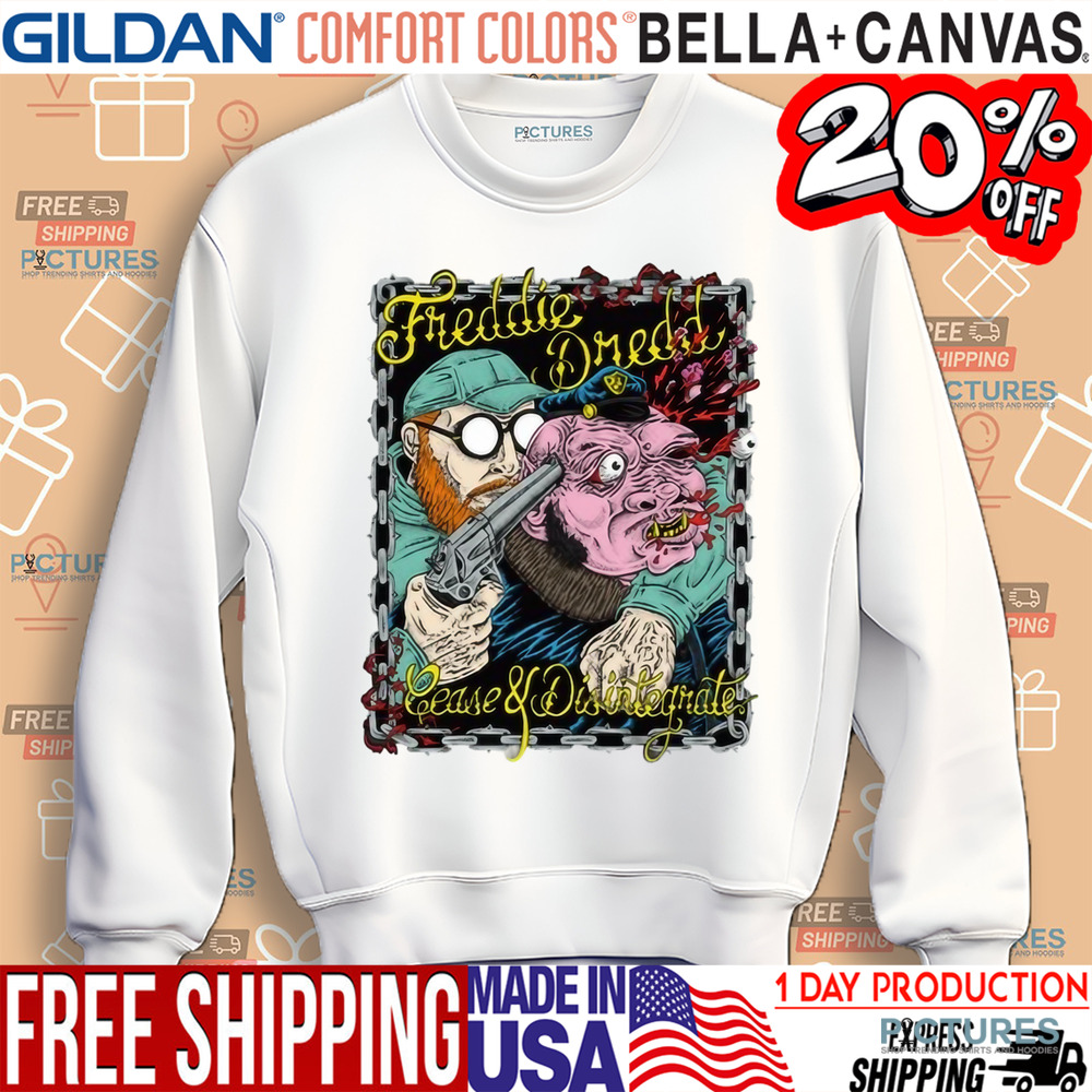 Freddie Dredd Cease And Disintegrate Piggy Shirt • Picturestees ...