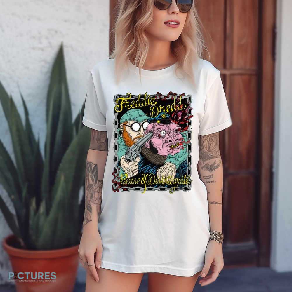 Freddie Dredd Cease And Disintegrate Piggy Shirt • Picturestees ...