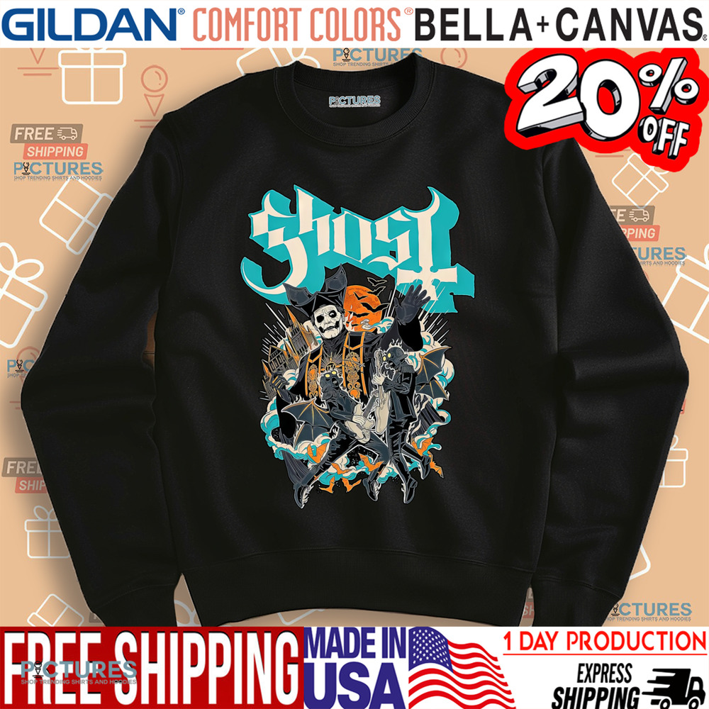 Ghost Band North American Tour Shirt • Picturestees Clothing LLC