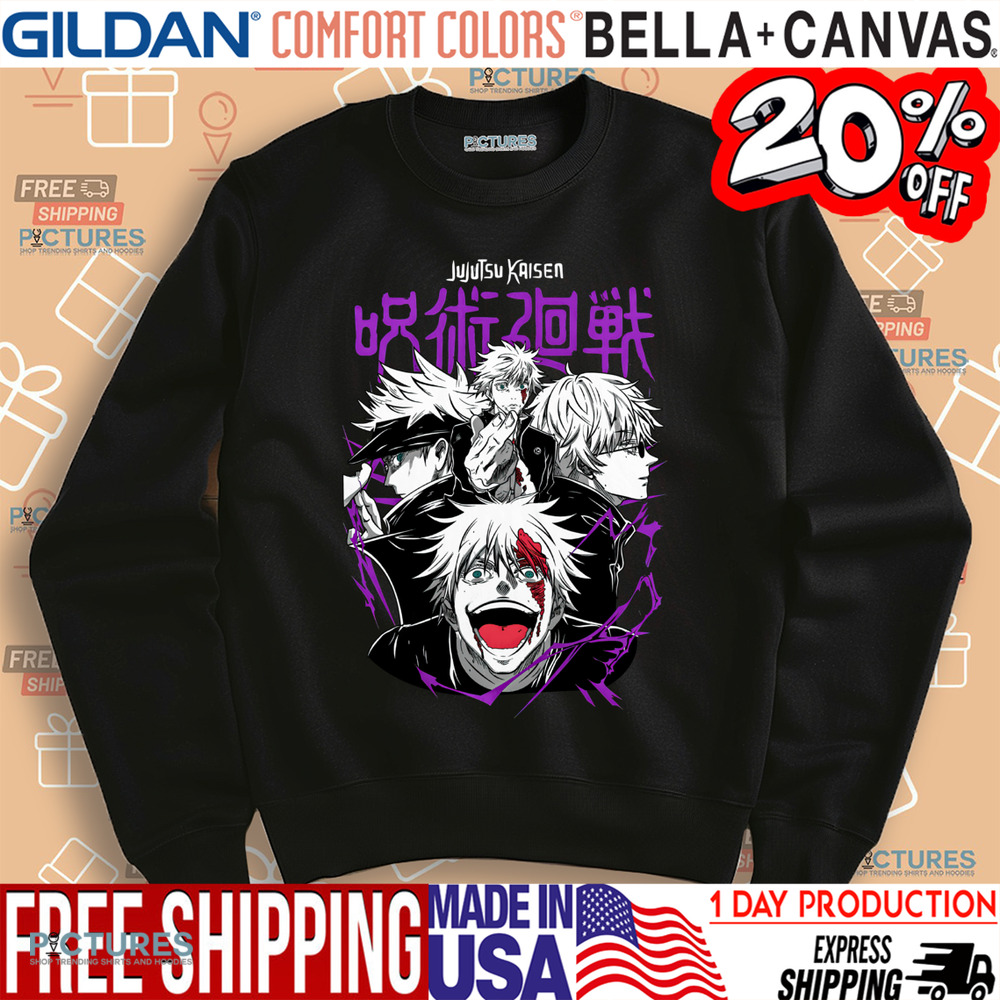 Gojo Satoru Jujutsu Kaisen Shirt • Picturestees Clothing LLC