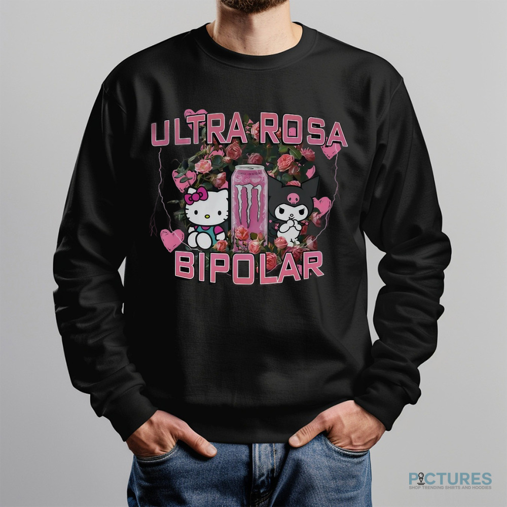 Hello Kitty Monster Energy Ultra Rosa Bipolar Shirt • Picturestees ...