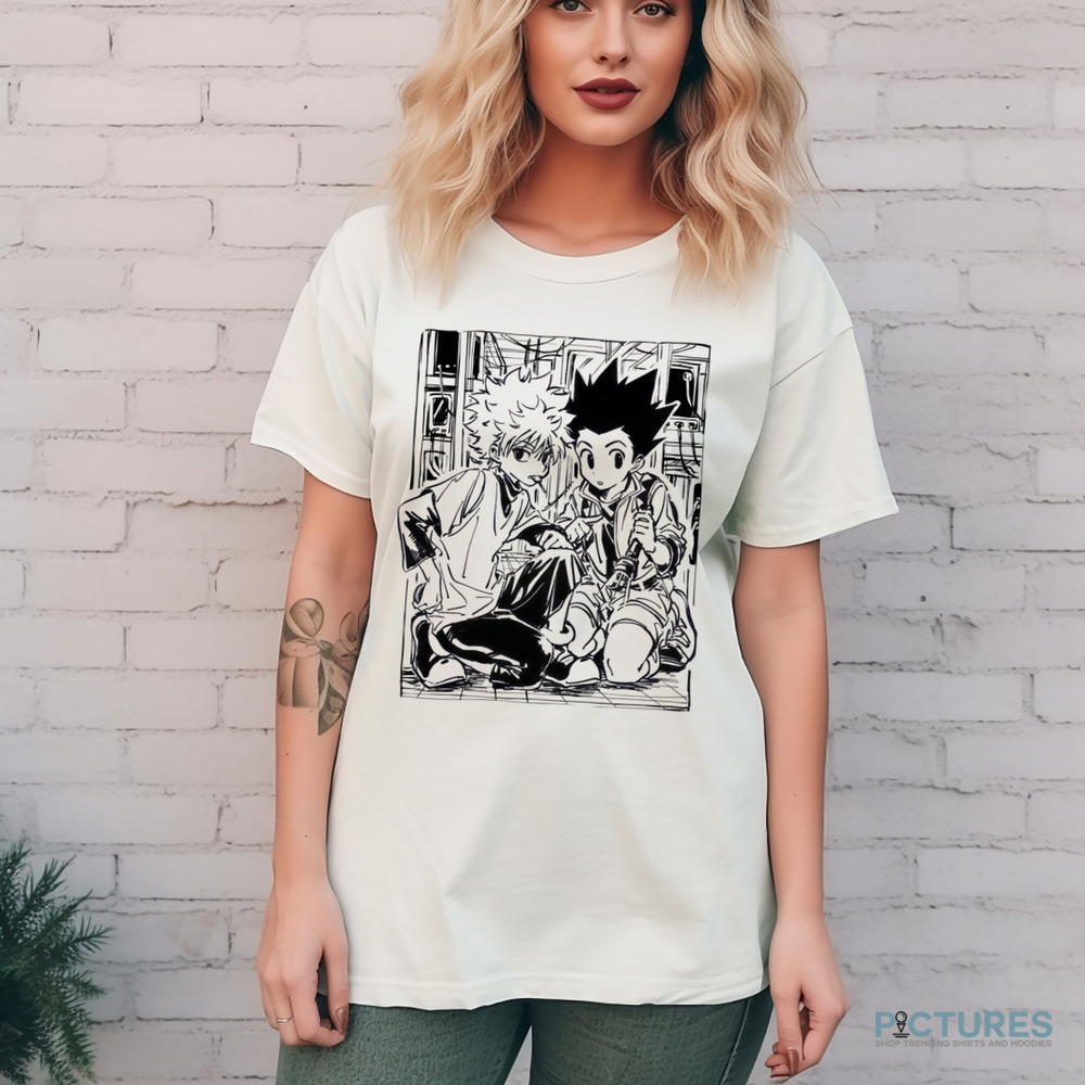 Hunter X Hunter Killua Zoldyck Gon Freecss Shirt • Picturestees ...