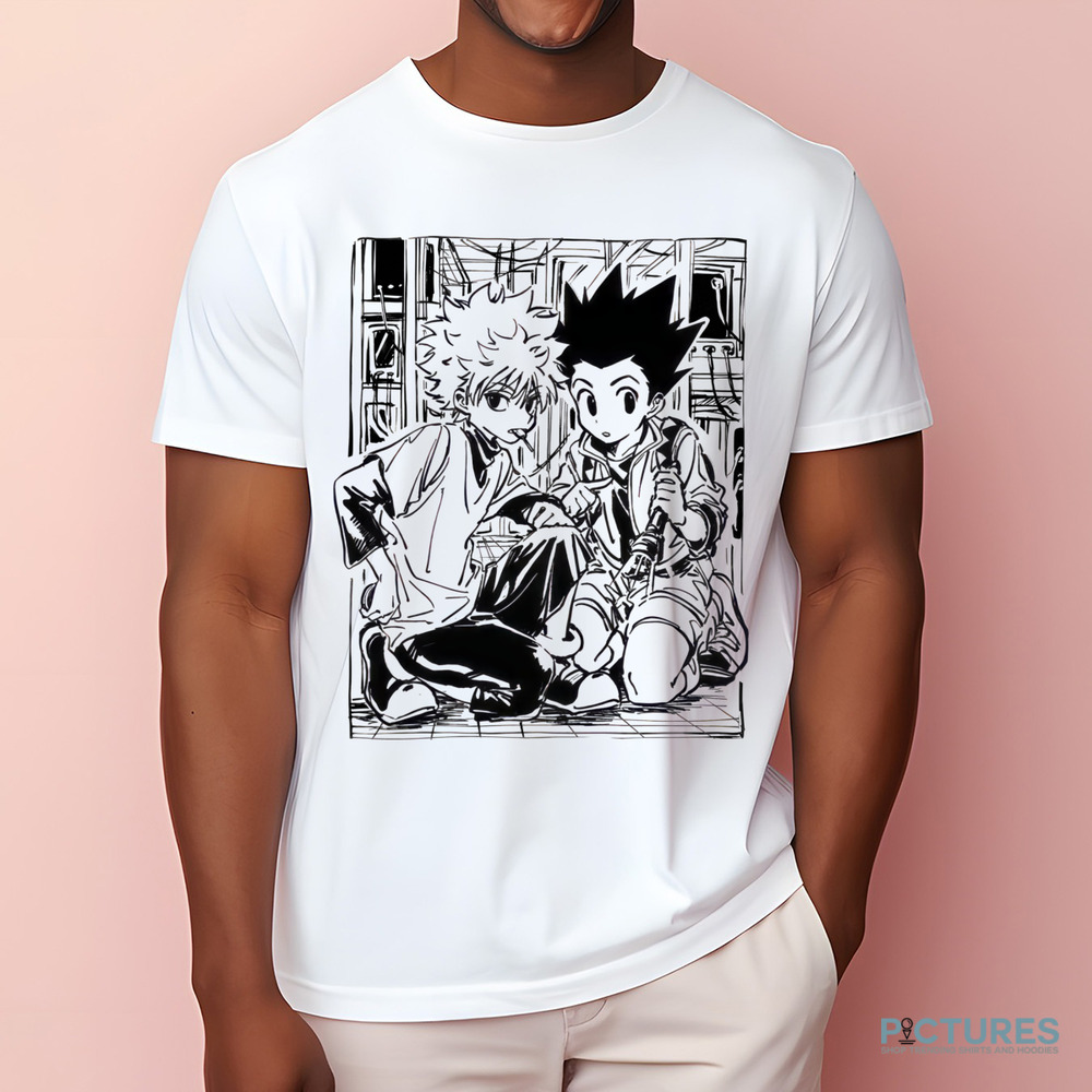 Hunter X Hunter Killua Zoldyck Gon Freecss Shirt • Picturestees ...