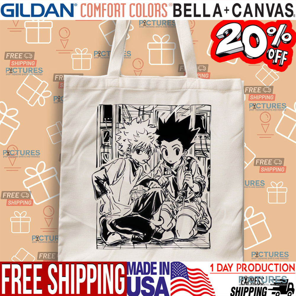 Hunter X Hunter Killua Zoldyck Gon Freecss Shirt • Picturestees ...