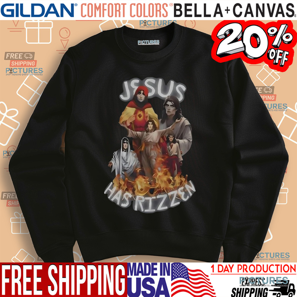 Jesus Has Rizzen Arcane Viktor Vintage Bootleg Shirt • Picturestees ...